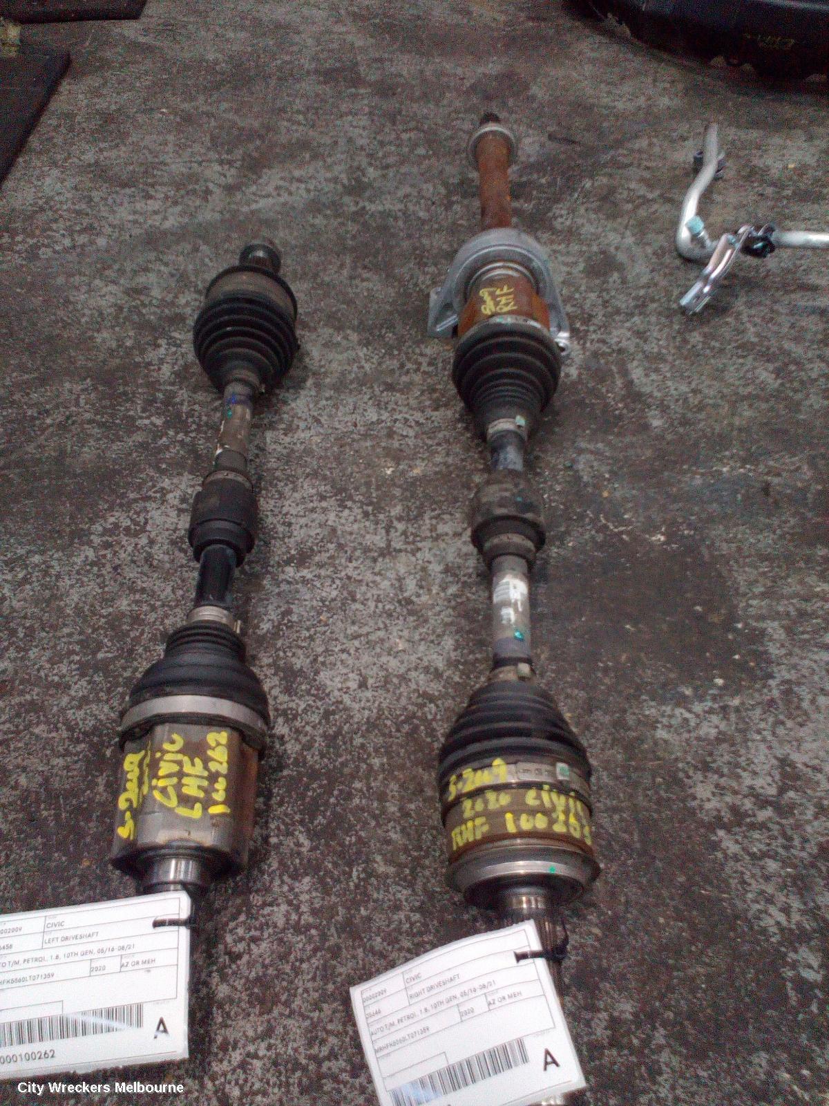 HONDA CIVIC 2020 Left Driveshaft