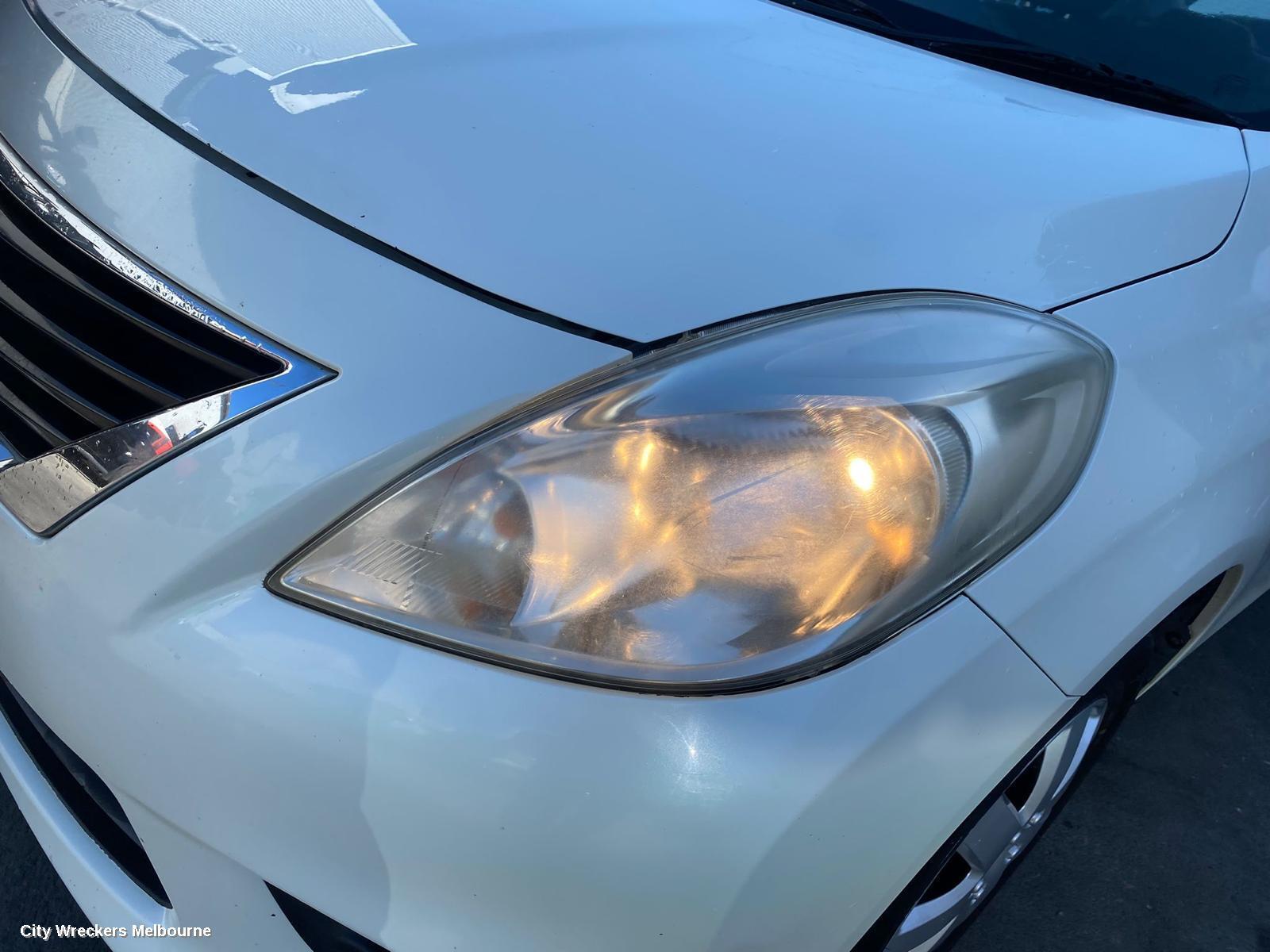 NISSAN ALMERA 2013 Radiator Support