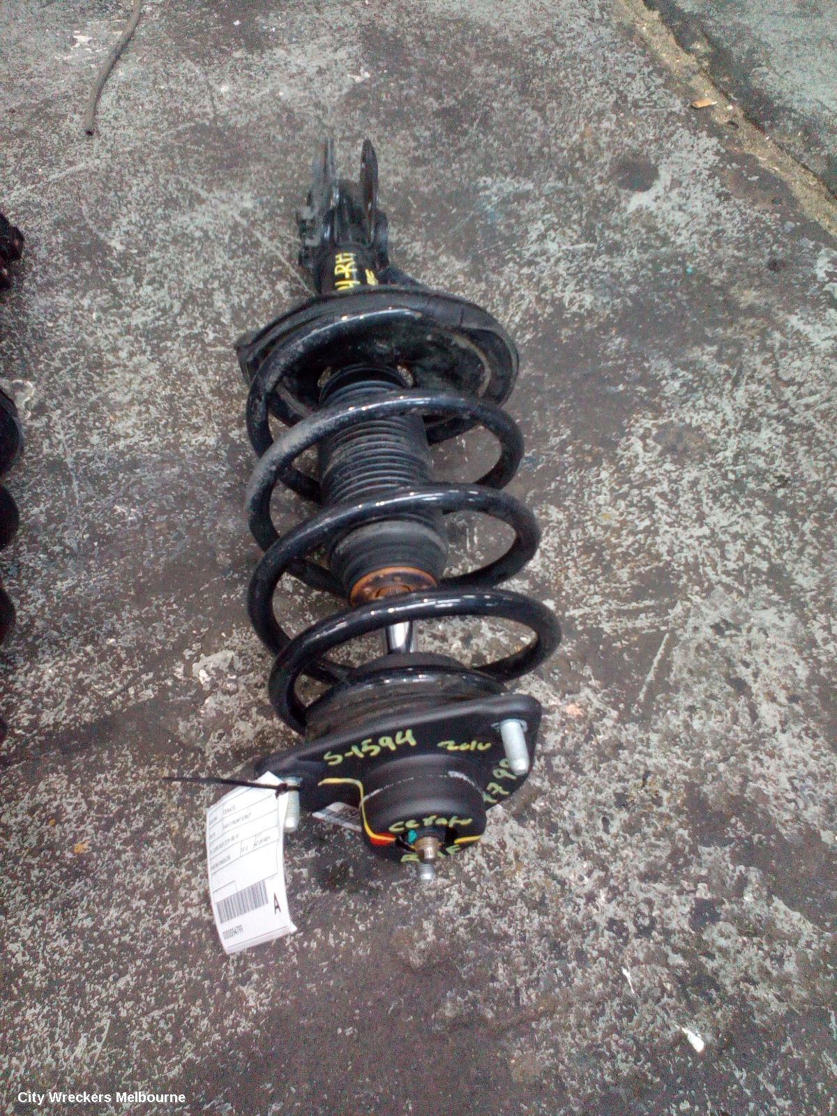 KIA CERATO 2010 Right Front Strut