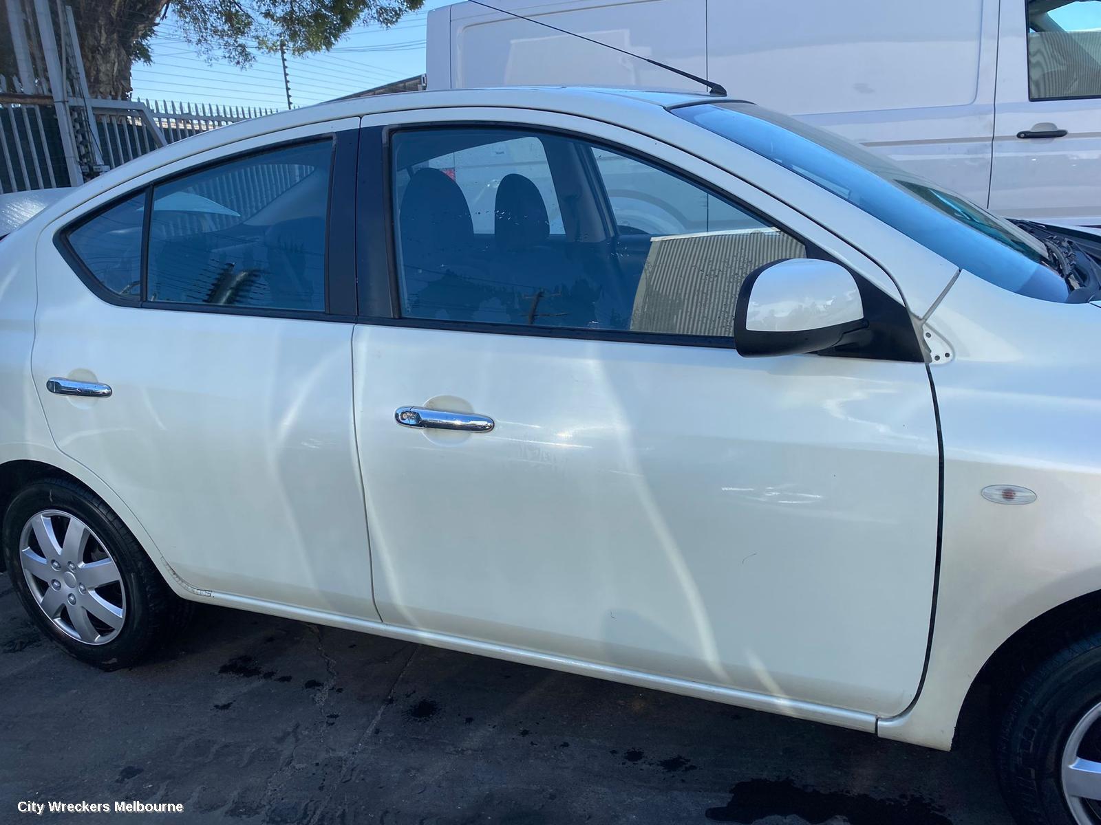 NISSAN ALMERA 2013 Radiator Support