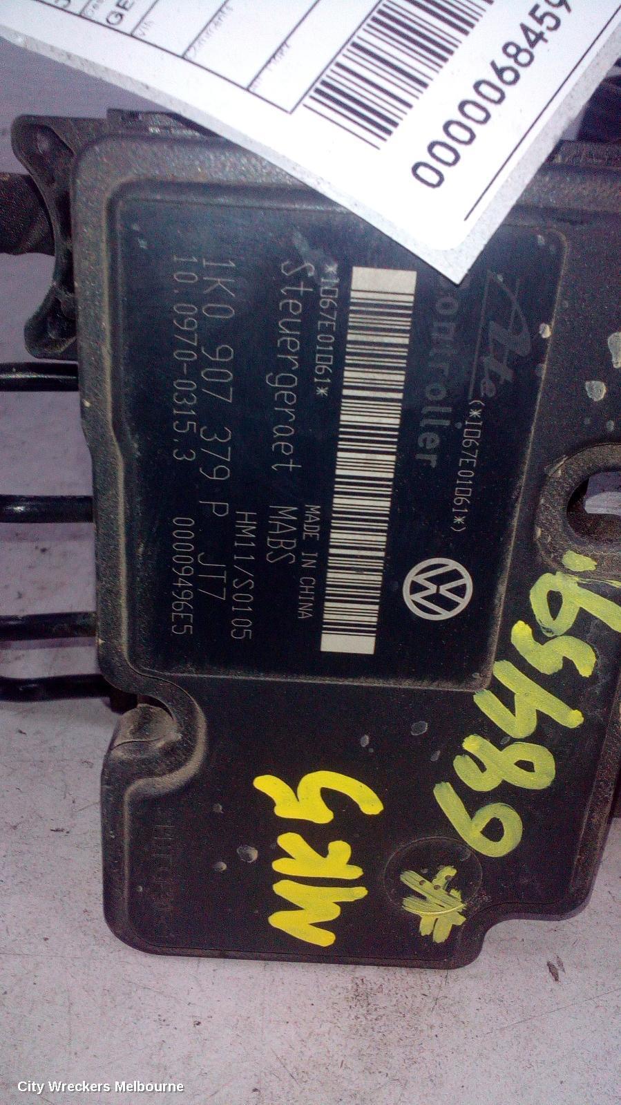 VOLKSWAGEN GOLF 2008 Abs Pump/Modulator